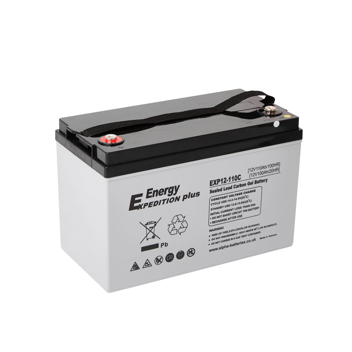 EXPEDITION Plus Ultra Deep Cycle GEL 12v 100Ah Battery – Energian