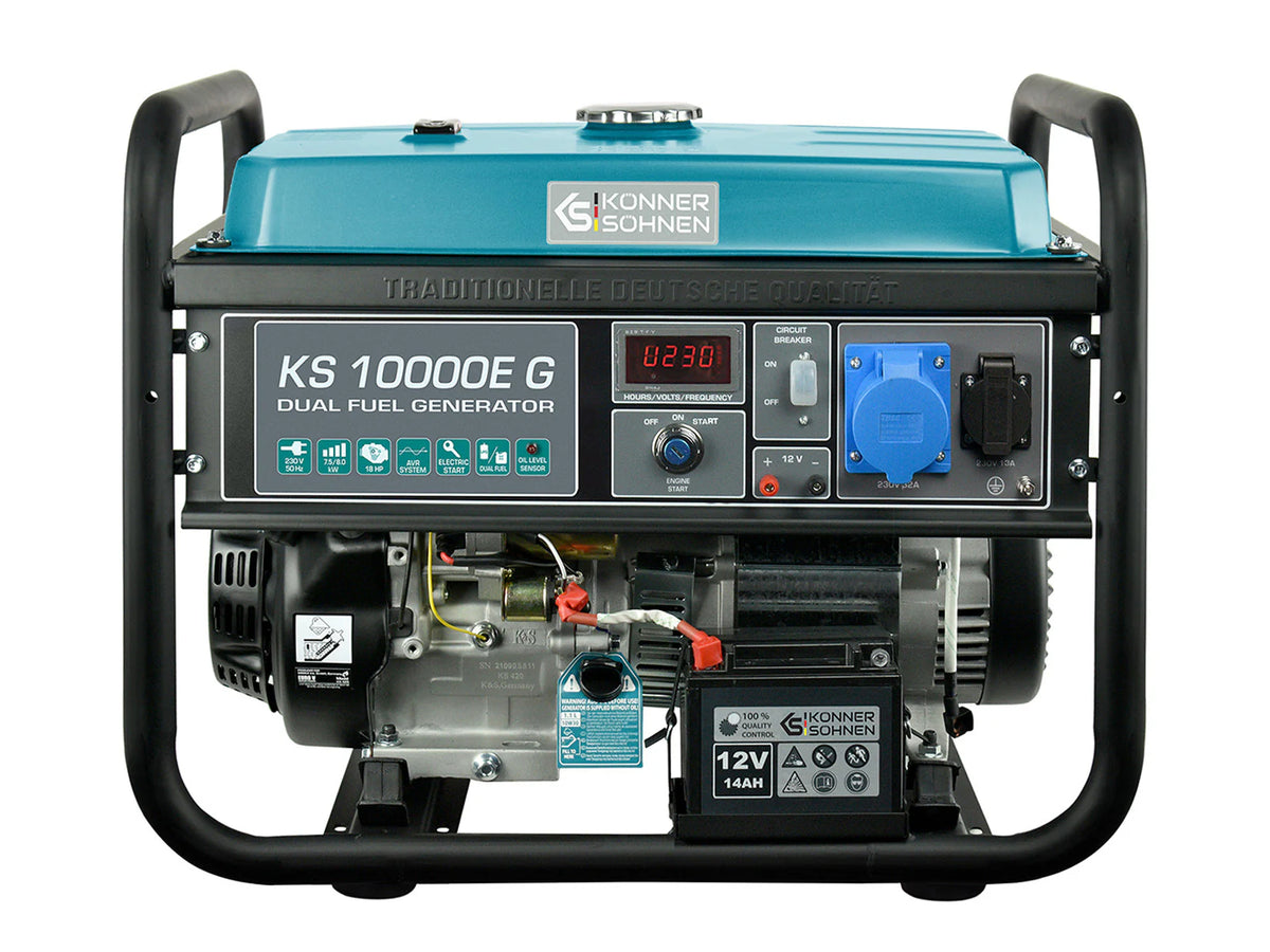 Könner & Söhnen KS 10000E G Dual-Fuel LPG/Petrol Generator – Energian